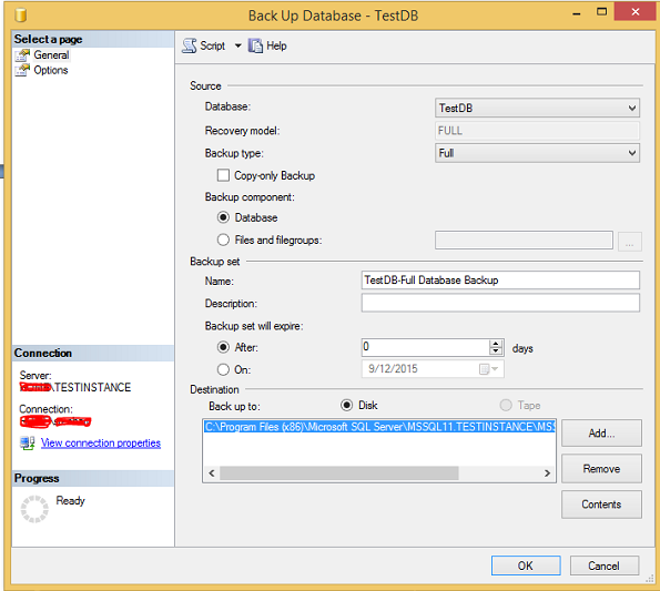 MS SQL Server - Creating Backups - Adglob Infosystem Pvt Ltd MS SQL Server - Creating Backups - Adglob Infosystem Pvt Ltd